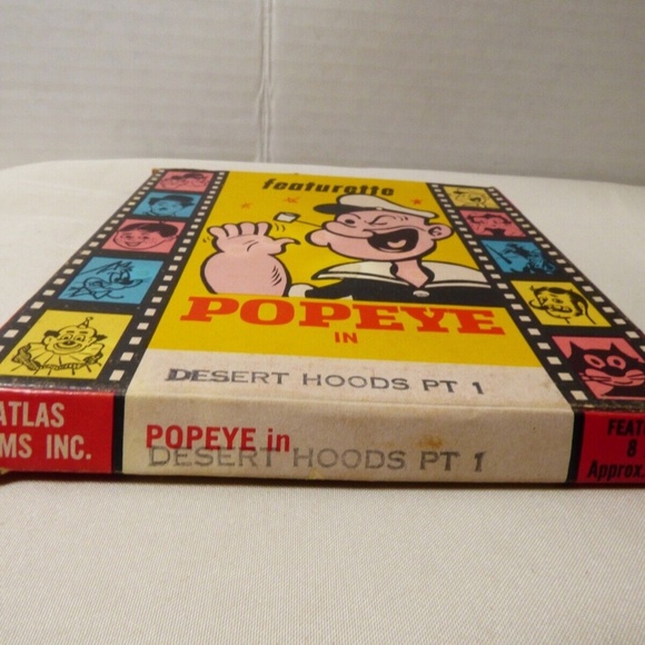 Media | Vintage Featurette Popeye In Desert Hoods Pt 1 Atlas 8mm Kids ...
